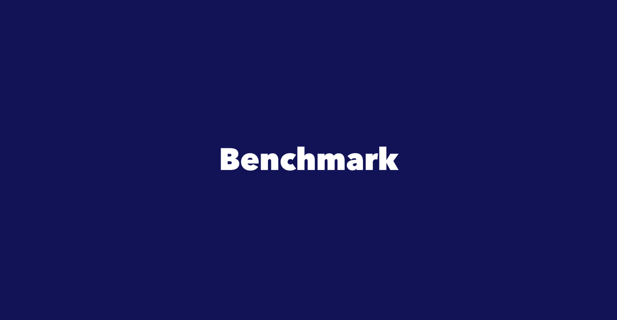 Benchmark - Your Trusted Source Of Research